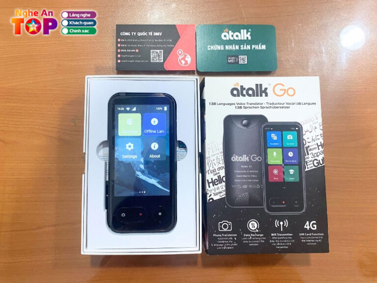 Top 4 máy phiên dịch cầm tay đáng mua nhất hiện nay