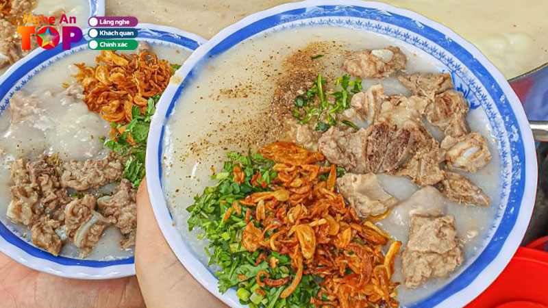 Top 5+ địa chỉ bán cháo sườn tại Nghệ An ngon, đáng để thử